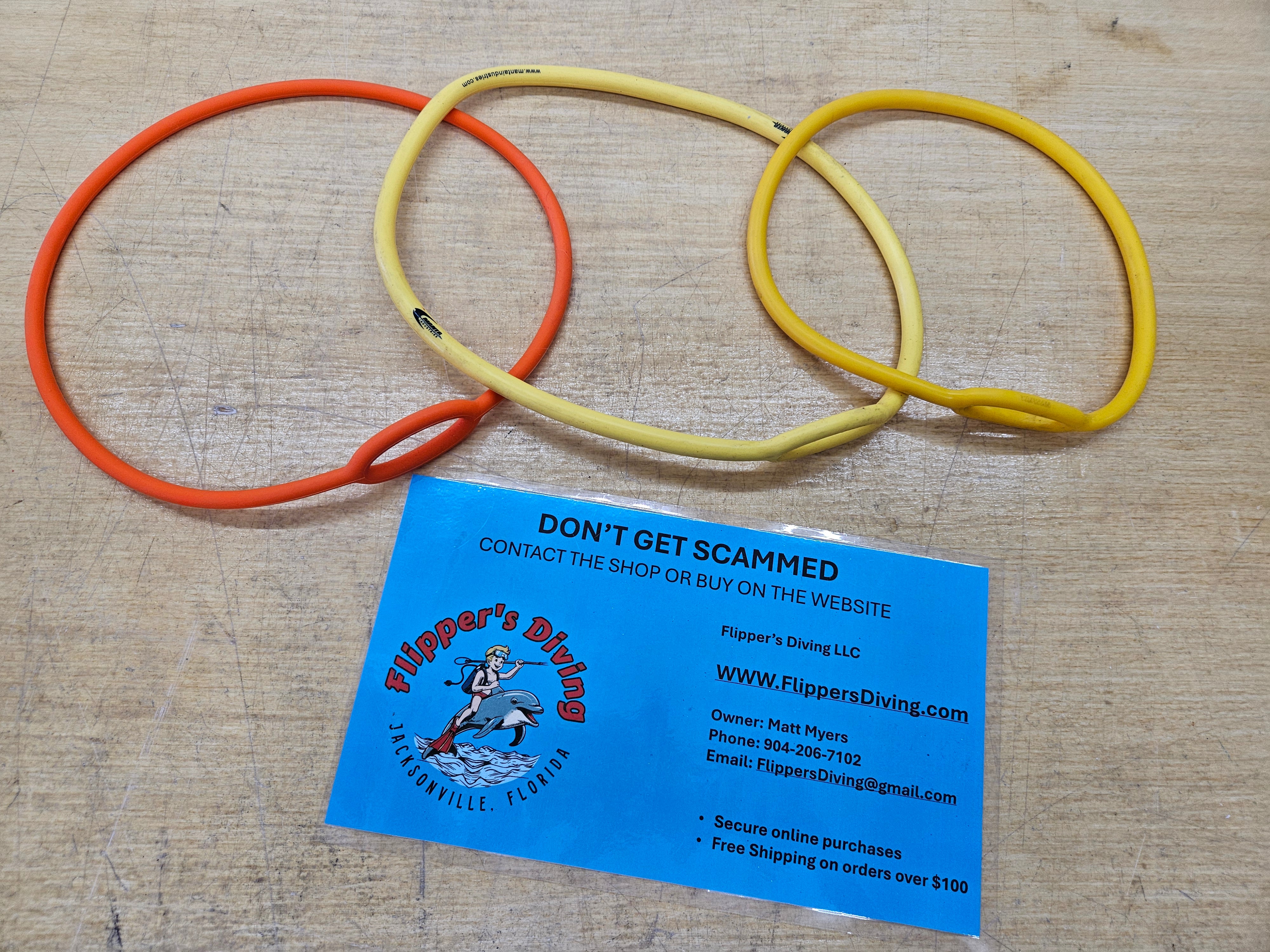 Silicone Regulator Necklace – Flipper's Diving LLC