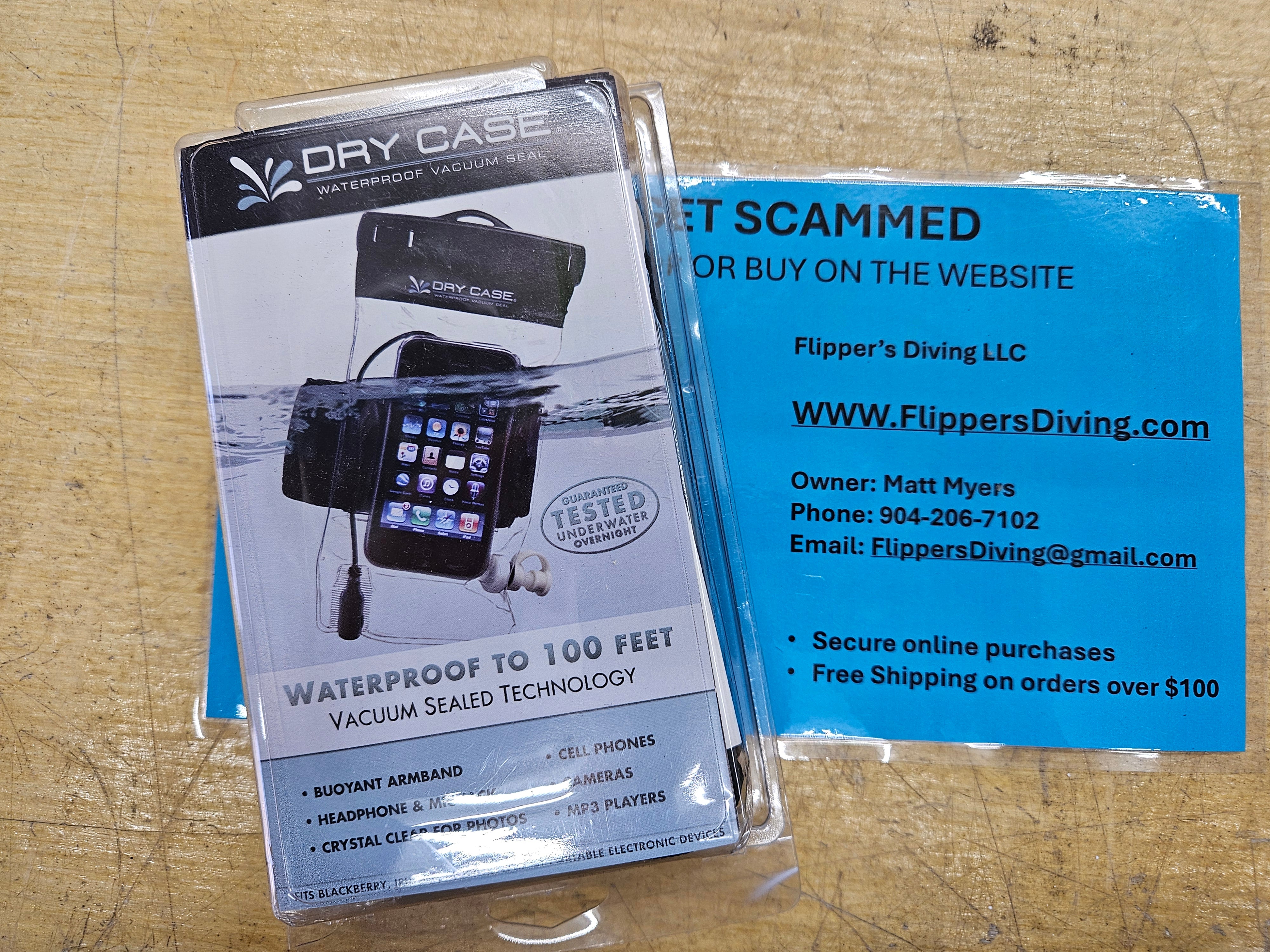 Dry Case - Cell Phone Case – Flipper's Diving LLC