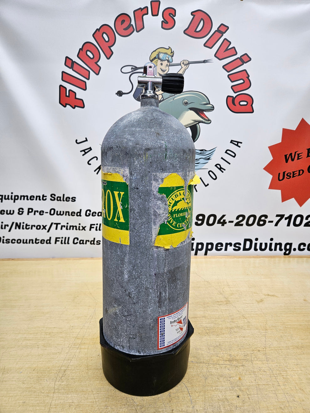 PST HP119 Steel Scuba Cylinder – Flipper's Diving LLC