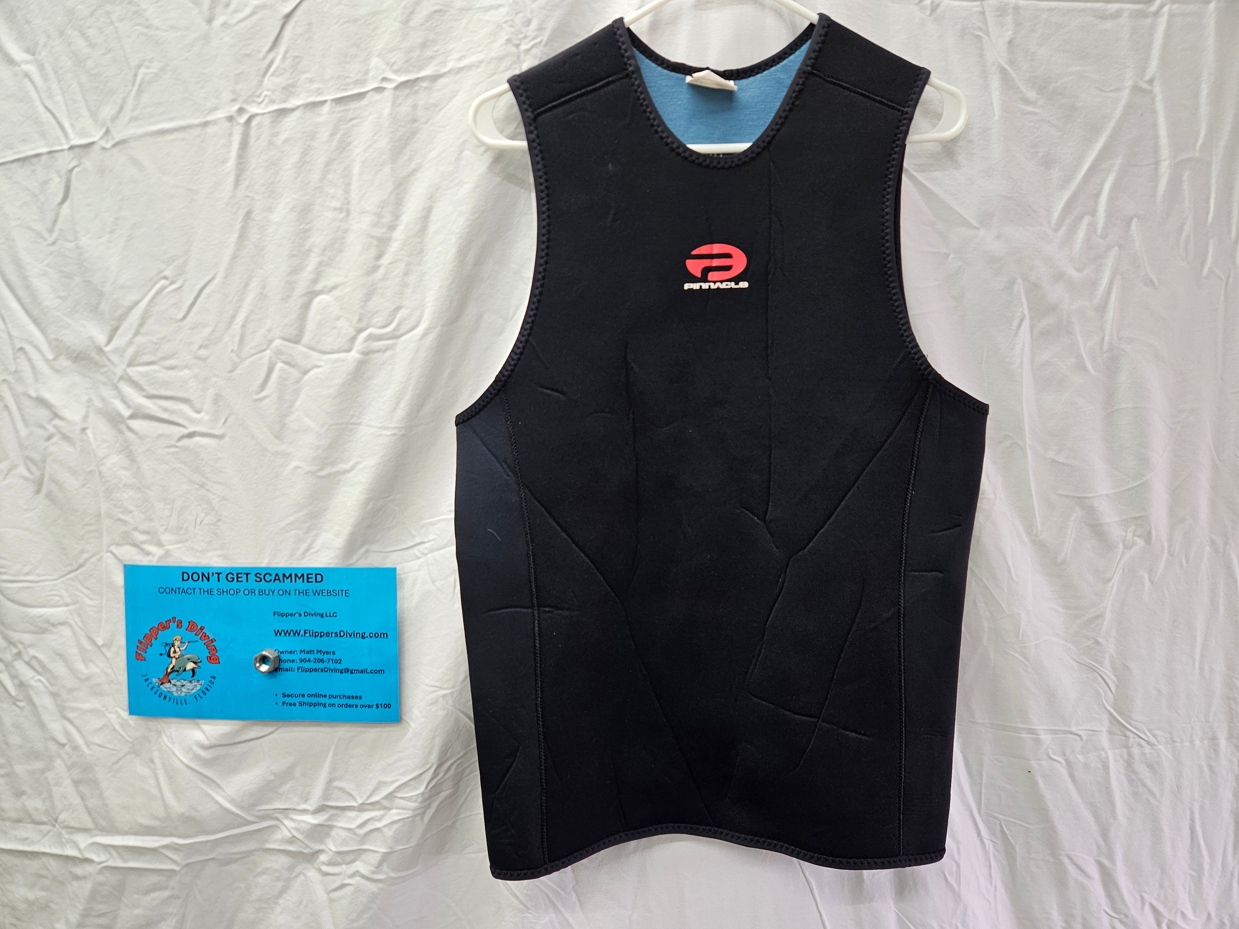 Pinnacle Merino Lined Vest (XL) – Flipper's Diving LLC