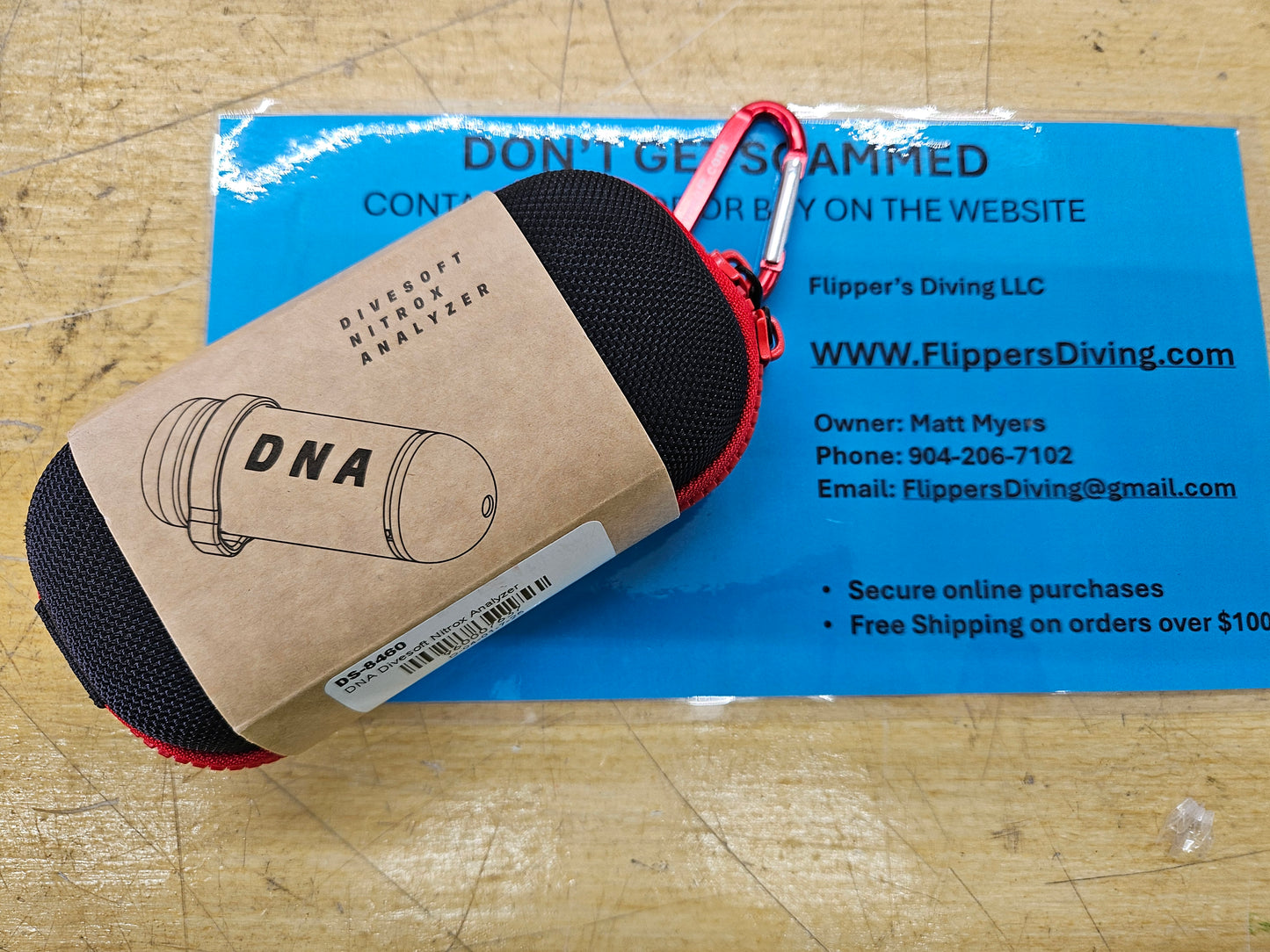 Divesoft DNA Oxygen Analyzer (OPEN BOX) – Flipper's Diving LLC