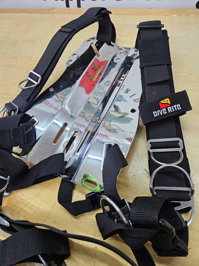 Dive Rite SS Backplate/Harness – Flipper's Diving LLC